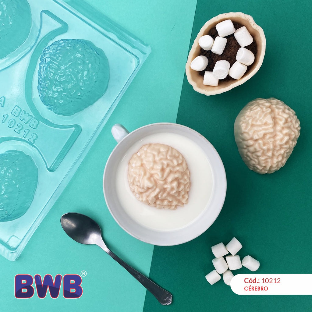 Brain Mold (3 Piece) – Chocolate Mold Co